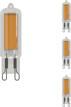 Bulbrite Industries LED Filament Pack of (4) 4.5 Watt Mini T5 Light ...