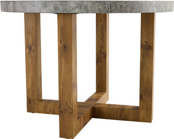 Loon Peak A Modern And Practical Circular Dining Table. Made Of MDF ...