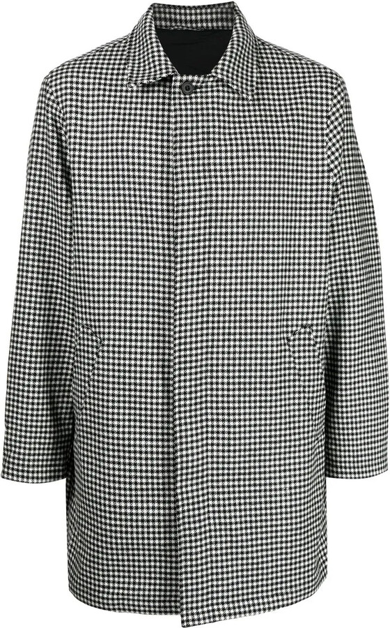 The Power For The People Wool Dogtooth Pattern Coat - ShopStyle