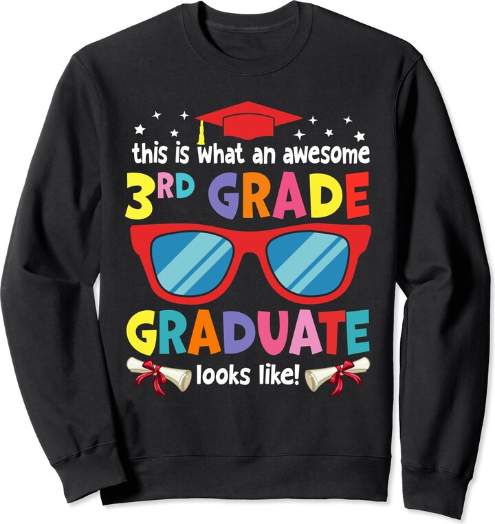 Cute Graduation Outfits For Girls Boys Toddler Kid Awesome 3rd Grade ...