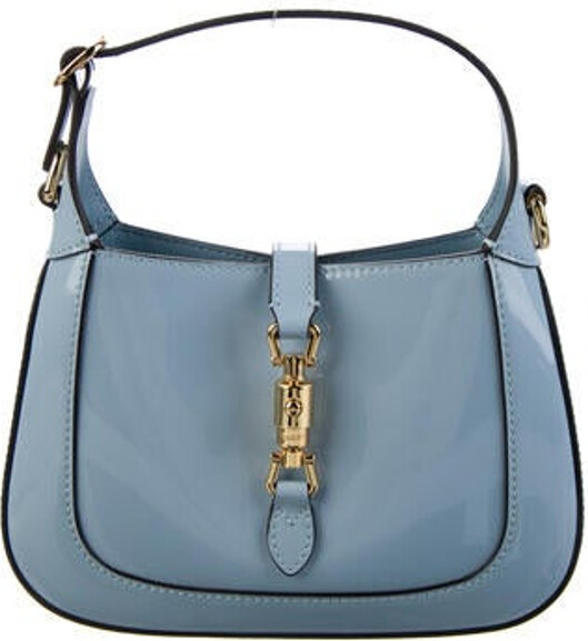 Gucci 1961 Jackie Patent Leather Mini Hobo Bag - ShopStyle