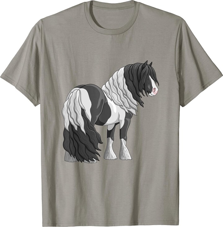 Gypsy Horse Shirts by CSForest Beautiful Piebald Black & White Gypsy ...