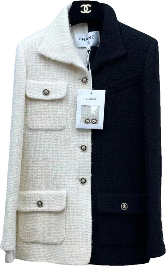 Chanel La Petite Veste Noire wool jacket - ShopStyle Vests