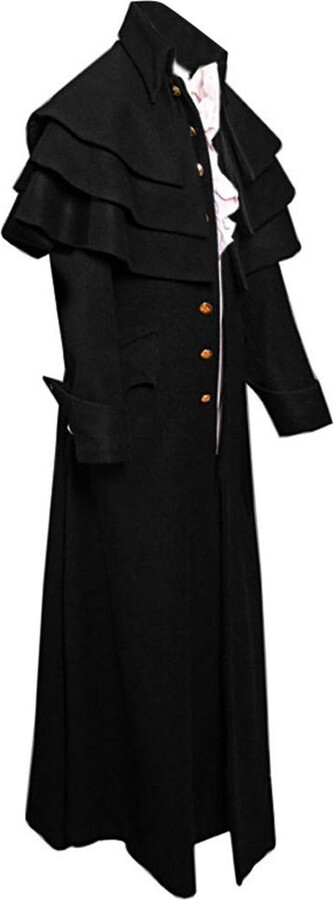 Generic Priest Costume Men's Monk Robe Priest Clergy Robe Men's Vintage ...