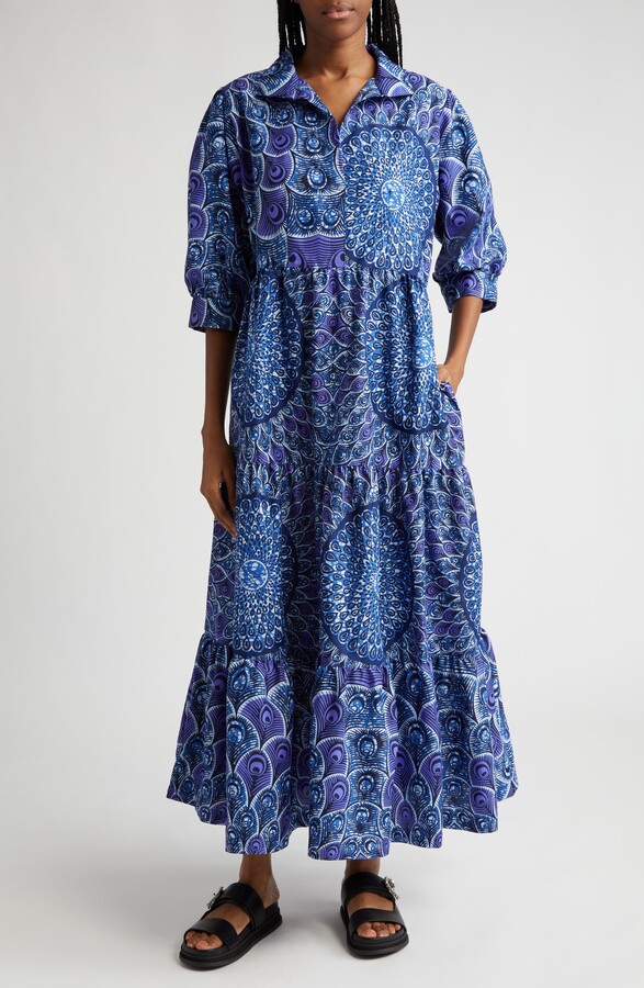 The Oula Company Print Maxi Dress - ShopStyle