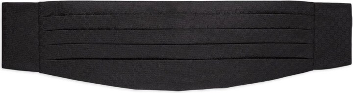 Gucci GG Supreme silk tuxedo cummerbund - ShopStyle Belts