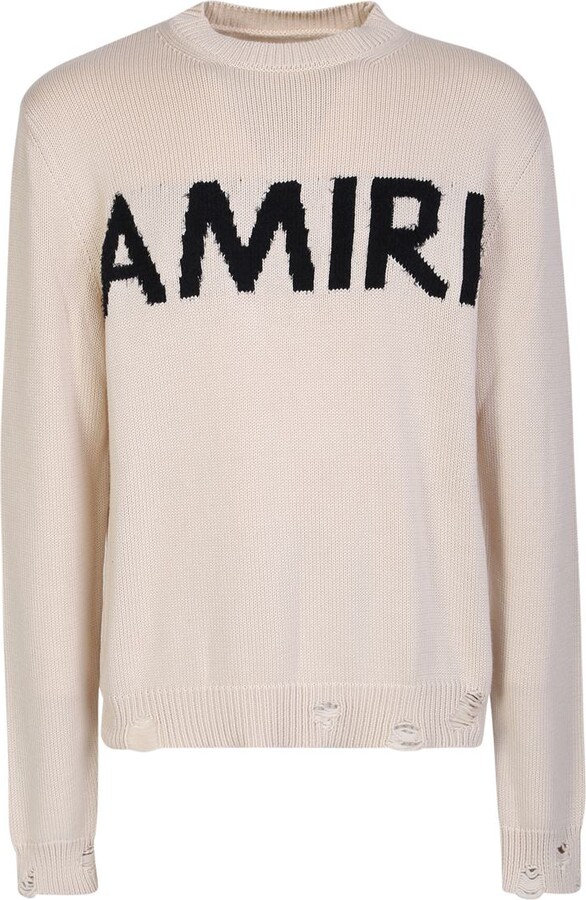 Amiri Pullover With Embroidered Logo By Warm And Comfortable, The Best ...