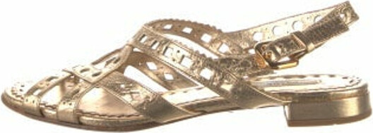 Prada Leather Gladiator Sandals - ShopStyle