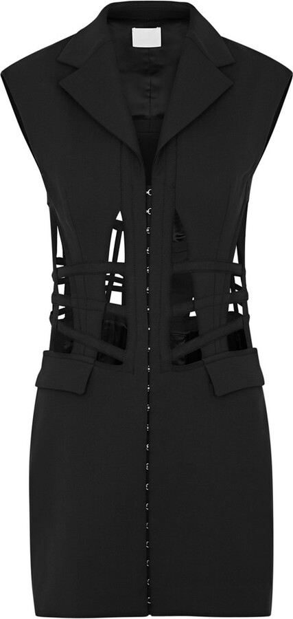 Dion Lee Cage Cut-out Mini Corset Dress - ShopStyle