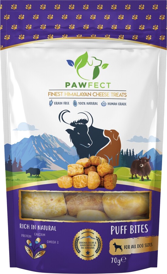 Pawfect Foods Pawfect Himalayan Cheese Puff Bites For Dogs - ShopStyle