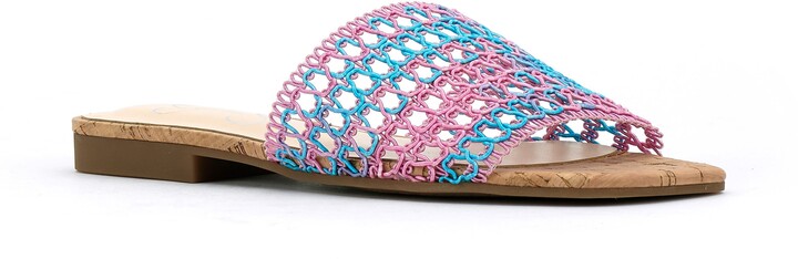 Jessica Simpson Rilane Woven Slide Sandal - ShopStyle