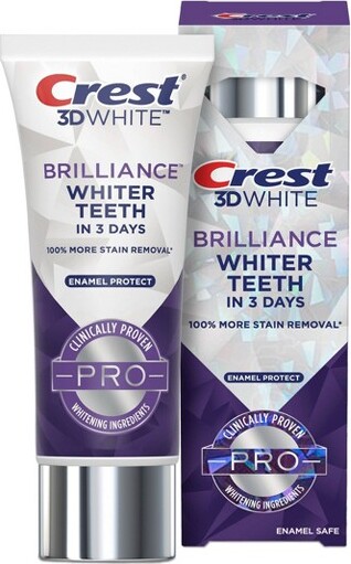 Crest 3D White Brilliance Pro Enamel Protect Toothpaste - 3oz ...