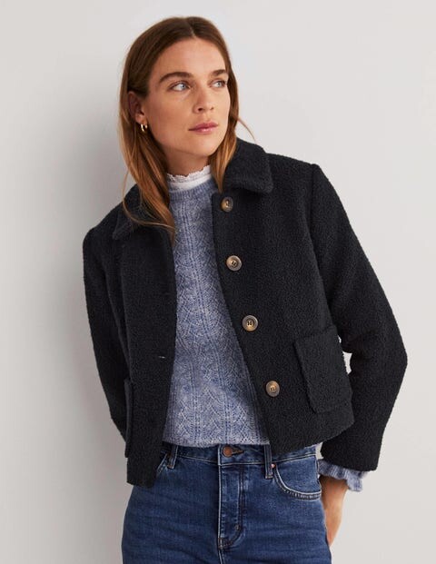 Boden Cropped Tweed Jacket - ShopStyle