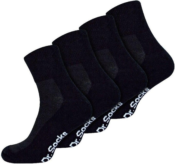 Dr.Socks Extra Wide Soft Bamboo Diabetic Ankle Trainer Socks for ...