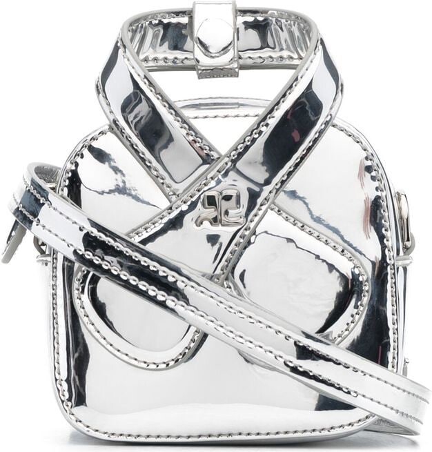 Courreges Mirror Loop mini bag - ShopStyle