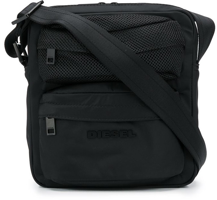 Diesel Logo Messenger Bag - ShopStyle