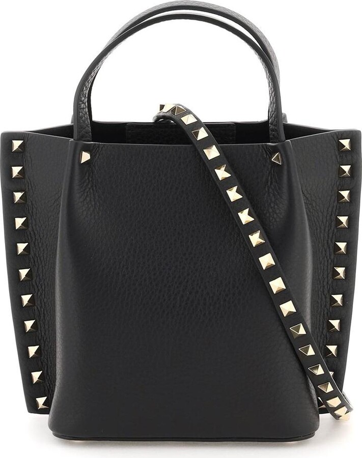 Valentino Garavani rockstud small handle bag - ShopStyle