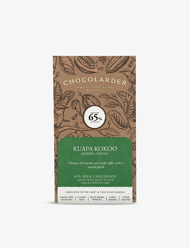 Chocolarder Kuapa Kokoo 65% Dark Chocolate bar 70g - ShopStyle Food ...