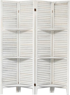 Gracie Oaks Room Divider, Wood Folding Room Divider Screen, Room ...
