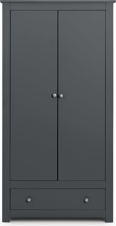 Dunelm Radley Double Wardrobe, Dark Grey & Pine Grey - ShopStyle Chests
