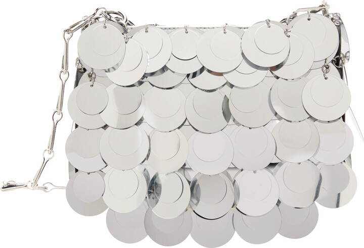 Paco Rabanne Silver Nano Sparkle Bag - ShopStyle