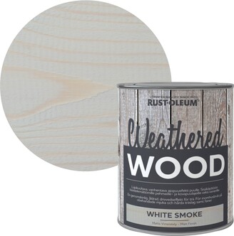 Rust-Oleum White Smoke Matt Weathered Wood Paint 750ml Smoke (Grey ...