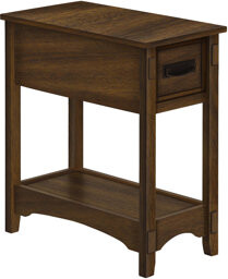 Blendoi Brooke Accent Table, End, Side Table, Nightstand, 2 Tier ...