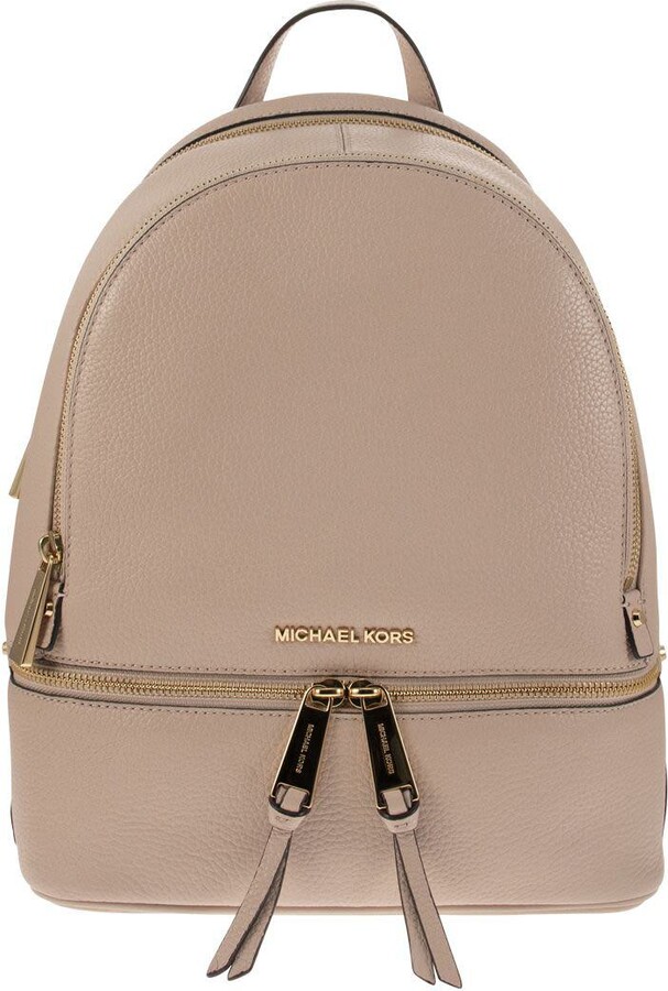 Michael Kors RHEA - Medium leather backpack - ShopStyle
