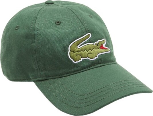 Lacoste Logo-Embroidered Curved Peak Baseball Cap - ShopStyle Hats