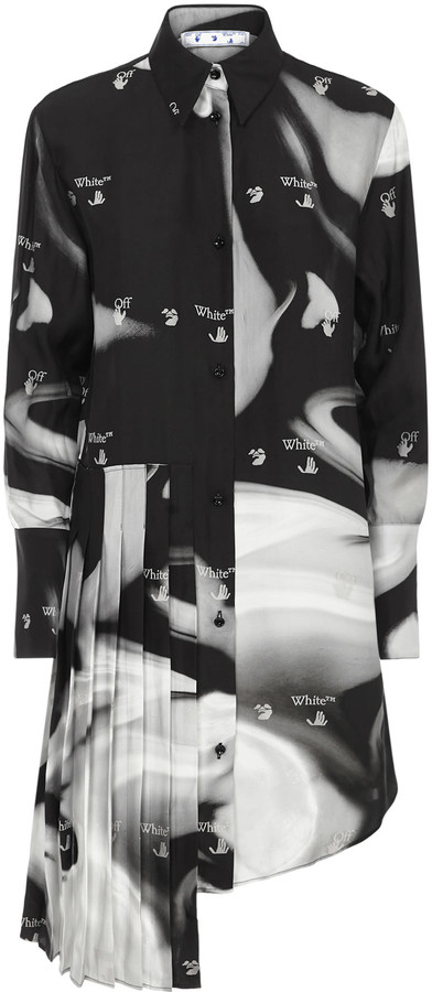 Off-White Liquid Melt Mini Dress - ShopStyle