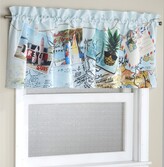 The Lakeside Collection Lakeside Huntington Beach Window Valance with ...