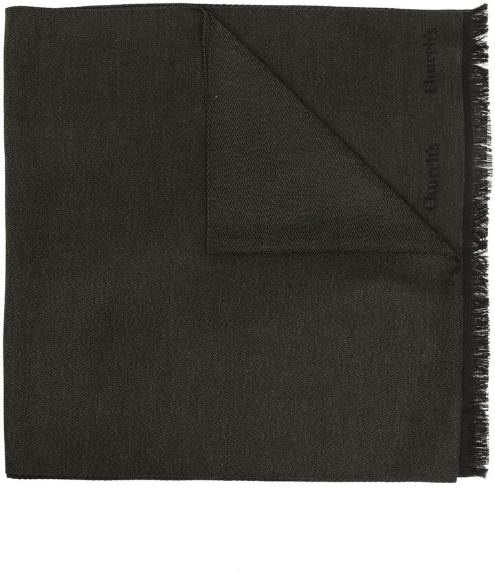 Church's Herringbone-Weave Scarf - ShopStyle Scarves