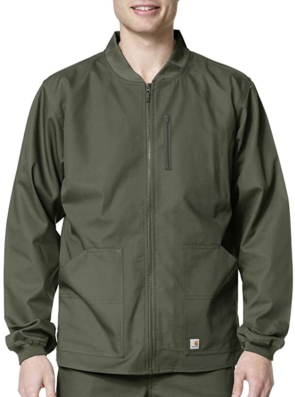 Carhartt Ripstop Men's Zip Front Scrub Jacket - ShopStyle Outerwear