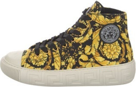 Versace High Top Sneakers - ShopStyle