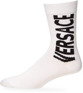 Versace Men's Logo Socks - ShopStyle