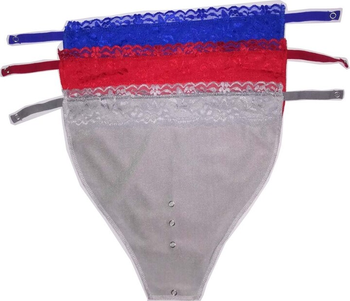 Metyou 3Pcs Over Size Lady Lace Clip-on Mock Camisole Bra Insert ...