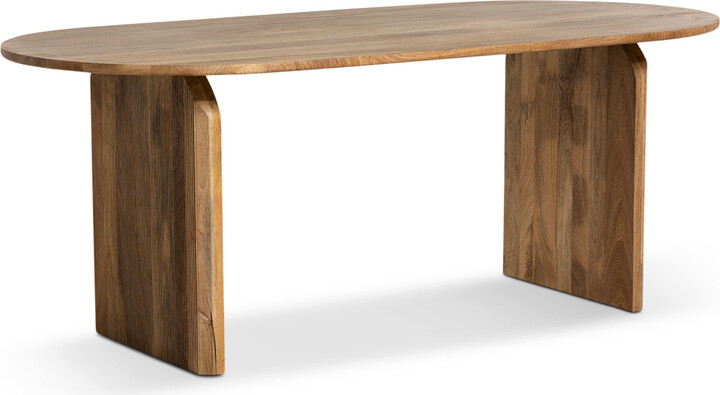 Barker and Stonehouse Zuberi Natural Mango Wood Dining Table - ShopStyle