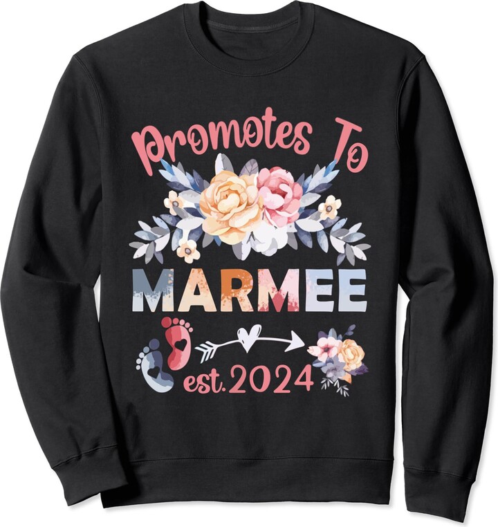 Promote To Marmee Mom 2024 MOM-LQ Marmee Mom Shirt - Marmee Mom 2024 ...
