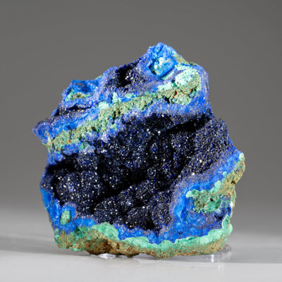 Astro Gallery of Gems Azurite and Malachite from Tongshankou Mine, Daye ...