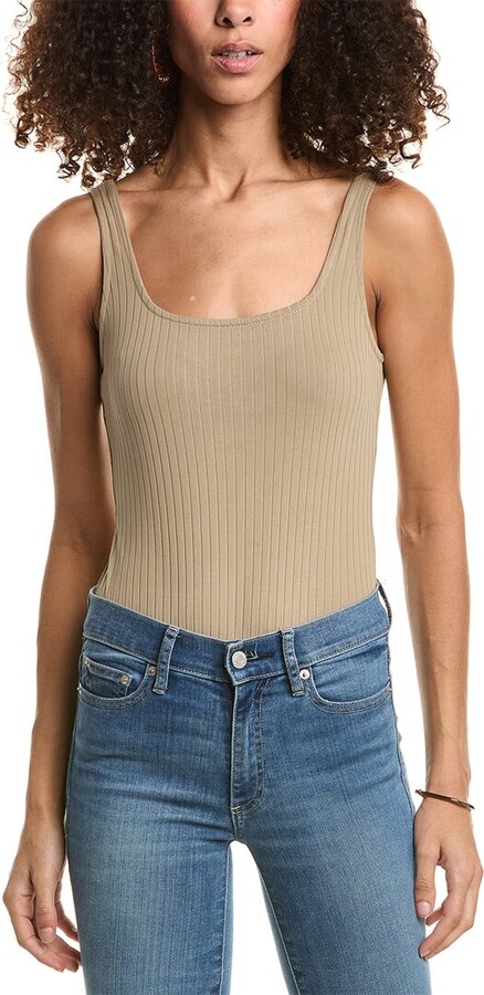 SALTWATER LUXE Tank Bodysuit - ShopStyle Tops