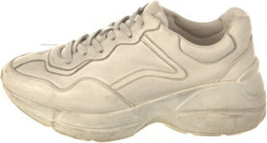 Gucci Leather Chunky Sneakers - ShopStyle