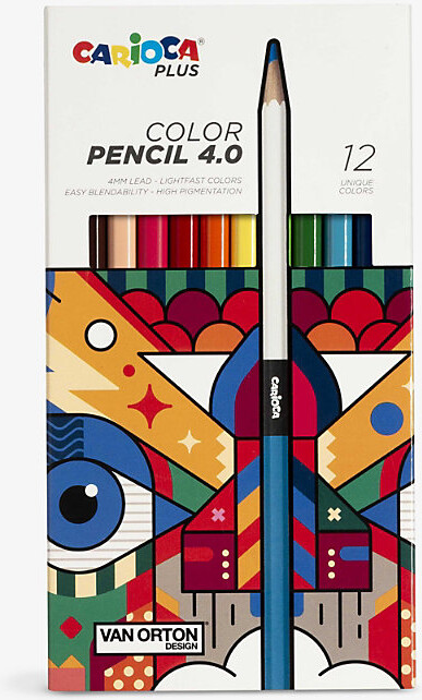 Carioca Kids Plus Van Orten 12-piece Colour Pencil set - ShopStyle Arts ...