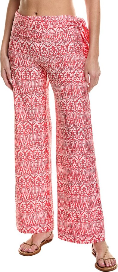 Helen Jon Relaxed Side-Tie Pant - ShopStyle Swimsuit Coverups