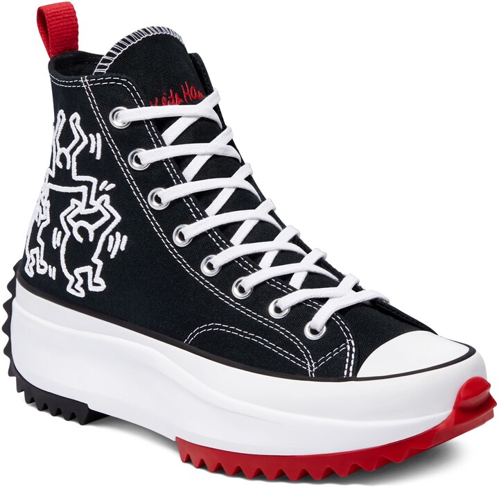 Converse x Keith Haring Run Star Hike High Top Platform Sneaker - ShopStyle
