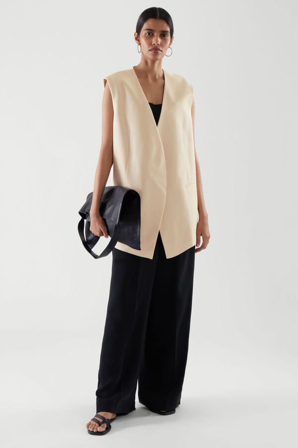COS Belted Waistcoat - ShopStyle Vests