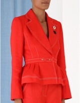 Zimmermann Postcard Peplum Jacket - ShopStyle