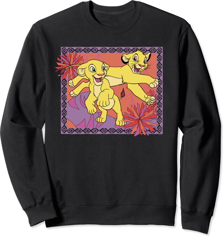 Disney The Lion King 30th Anniversary Simba & Nala Cubs Sweatshirt ...
