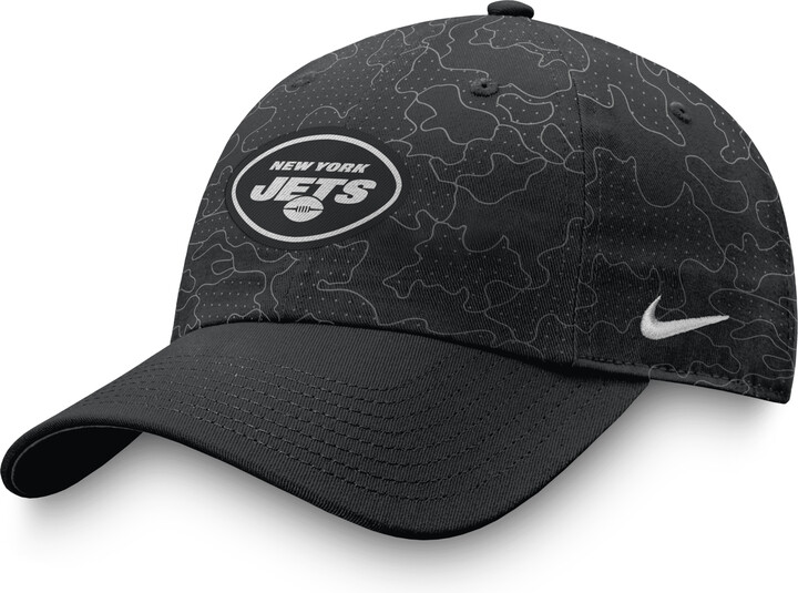Nike Men's Dri-FIT RFLCTV Heritage86 (NFL New York Jets) Adjustable Hat ...