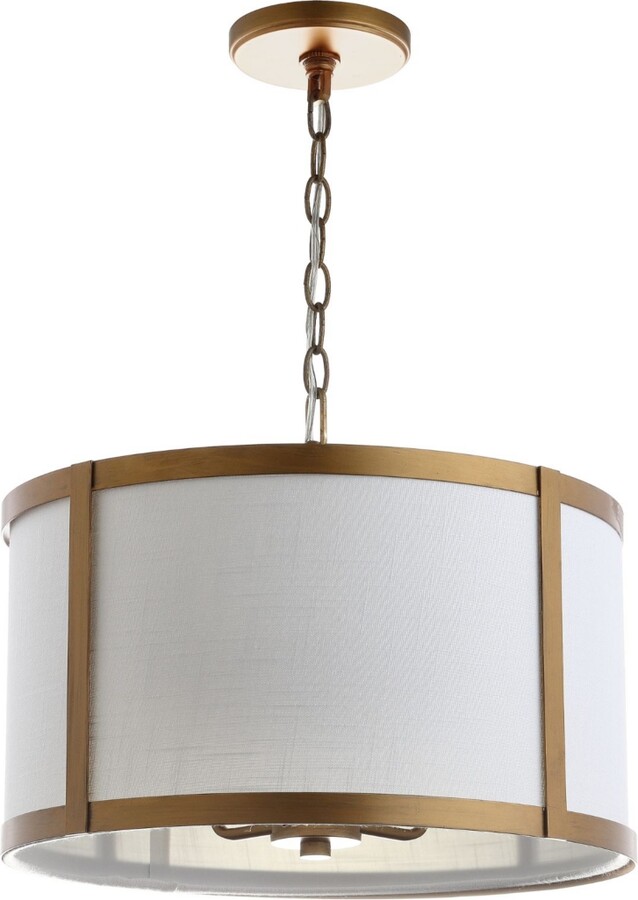 Jonathan Y Designs Thatcher Metal Led Pendant Light - ShopStyle