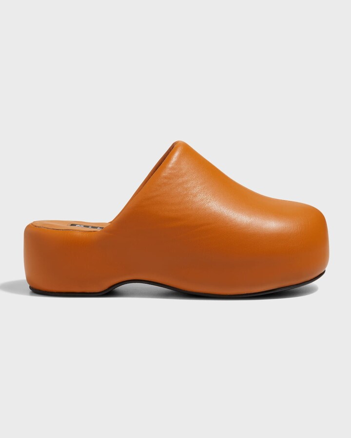 Simon Miller Bubble Vegan Leather Slide Clogs - ShopStyle